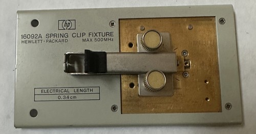HP / Agilent 16092A Spring Clip Test Fixture | eBay
