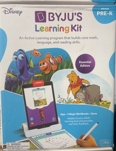 BYJU'S Disney Learning Kit Grade Pre-K Essential Edition (Read ...
