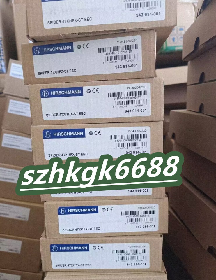 Hirschmann SPIDER 4TX/1FX-SM EEC Optoelectronic switch Brand new with ...