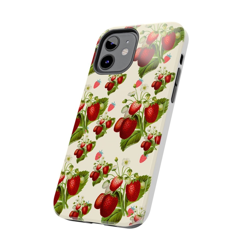 Cute Strawberry Phone Case, Summer Phone Case, Fruit Phone Case, Mom ...