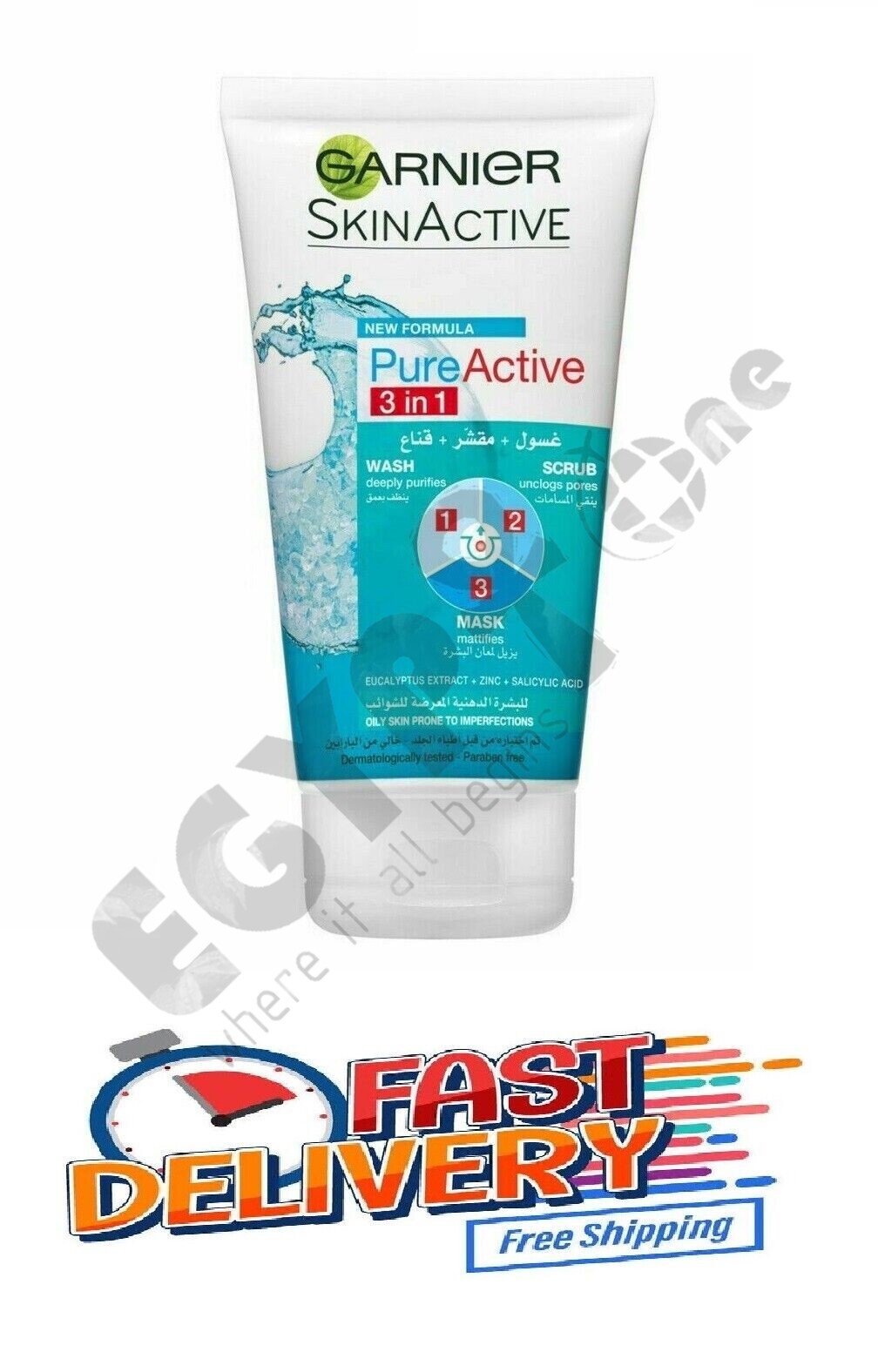 Garnier Face Wash 3 In 1