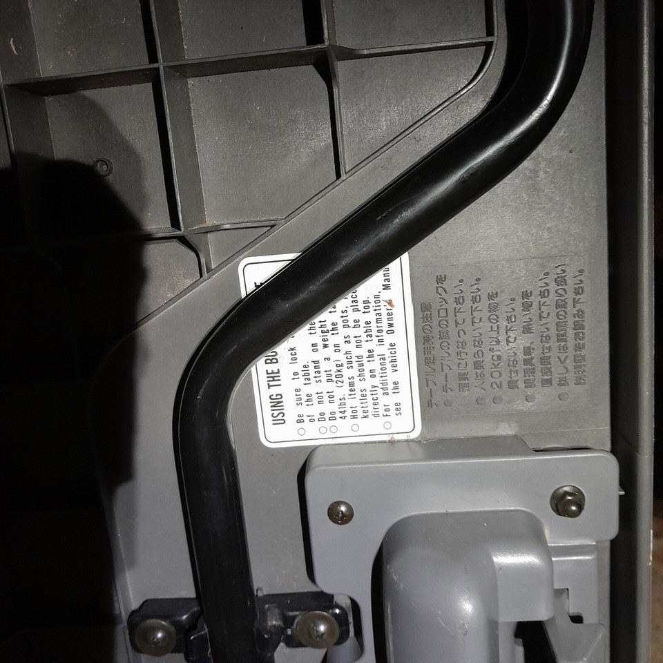 97 98 99 00 01 Honda CRV Rear Trunk Folding Cargo Picnic Table Spare ...