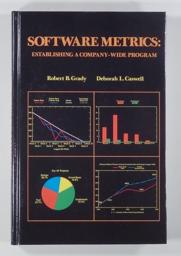 1987 Grady & Caswell SOFTWARE METRICS project management BUSINESS ...