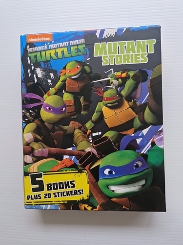 TMNT Teenage Mutant Ninja Turtles Mutant Stories 5 Hardcover Books - No ...