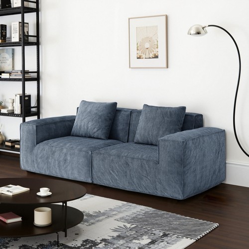 Belfin Modular Sectional Sofa Bed | Convertible Tofu Block Chenille ...