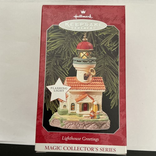 Hallmark Ornament 1998 Lighthouse Greetings #2 =West Coast Style ...