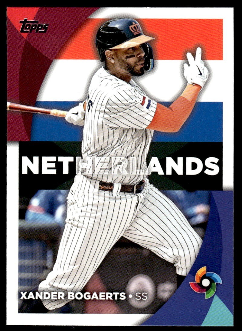 2023 Topps Series 2 World Baseball Classic WBC-30 Xander Bogaerts Netherlands | eBay