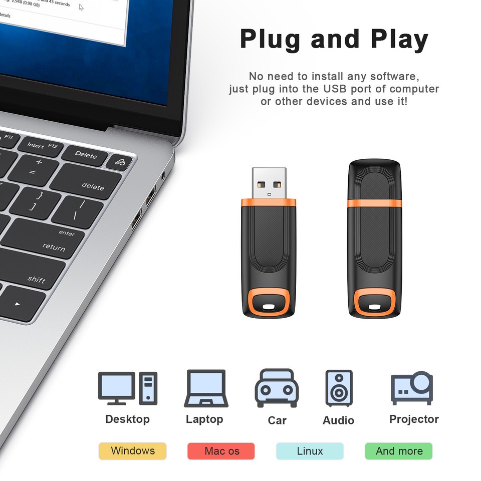 32G USB 3.0 Flash Drive Retractable Ultra Memory Stick Thumb Drives LOT ...