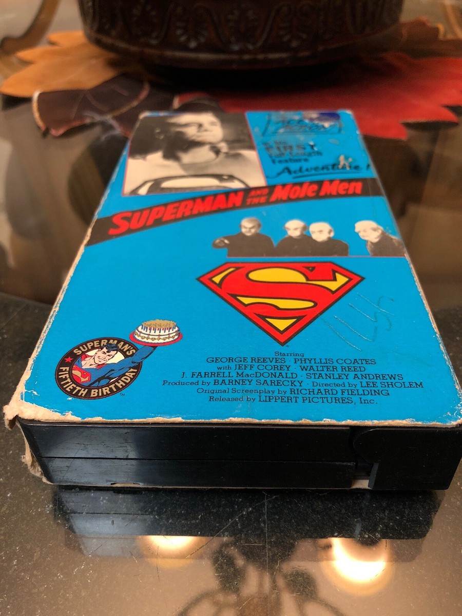 Superman And The Mole Men Vhs