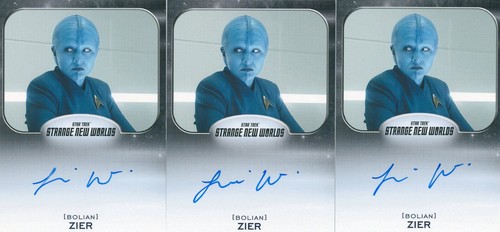 LE Star Trek Strange New Worlds Autograph Torri Webster as Ensign Zier ...