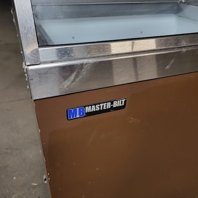 Master-Bilt DD-66 69" Straight Glass Ice Cream Dipping Cabinet | eBay