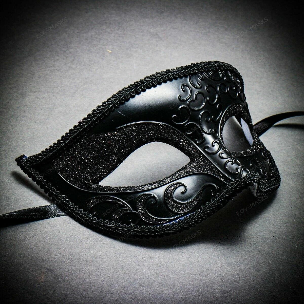 Black Venetian Masks Designs