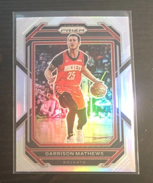 2022-23 Panini Prizm GARRISON MATHEWS Silver Prizm #188 Rockets | eBay