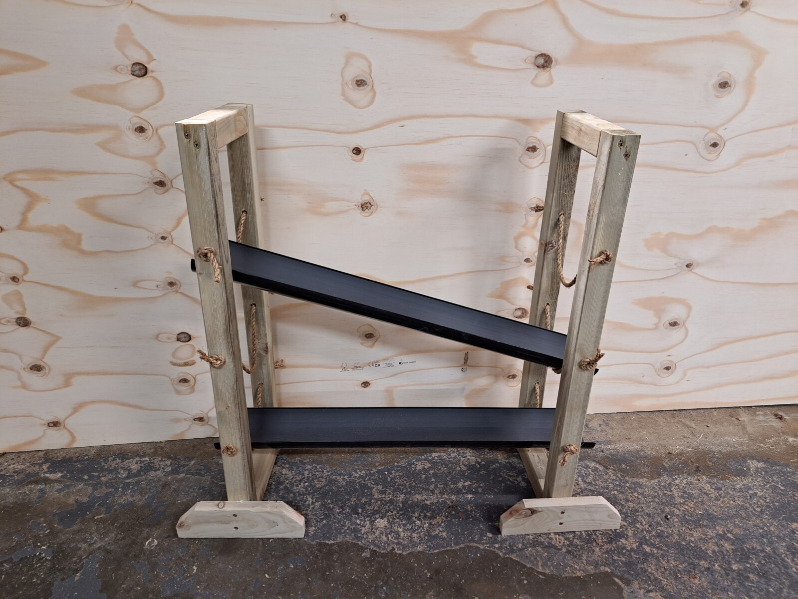 Wooden Gutter Stands - EYFS, LOTC, Outdoor Play, Water Play, Sensory ...