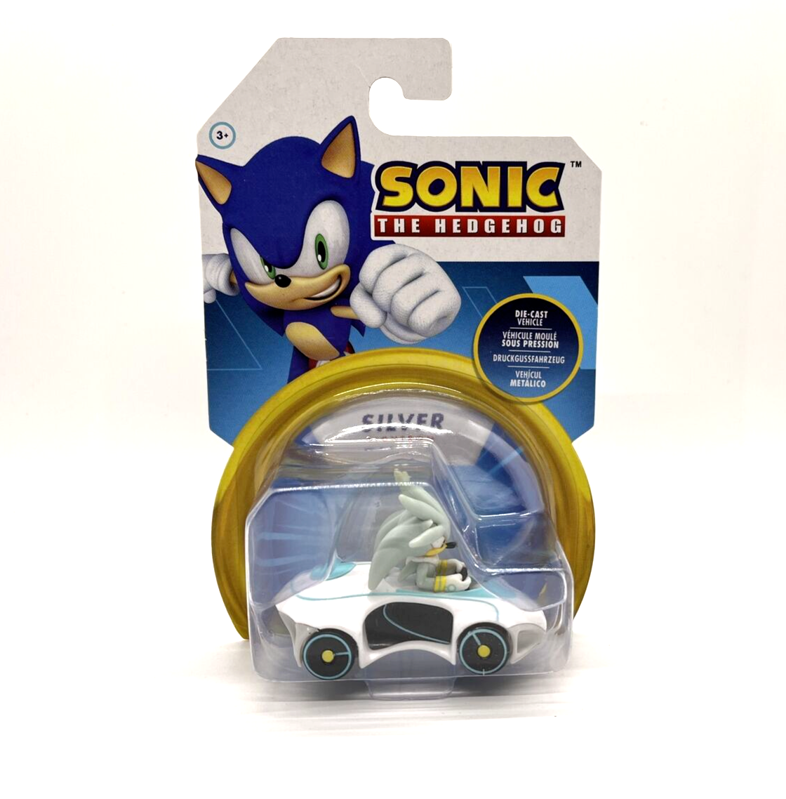 Sonic The Hedgehog Silver Lightron Die-Cast Racing Diecast | eBay