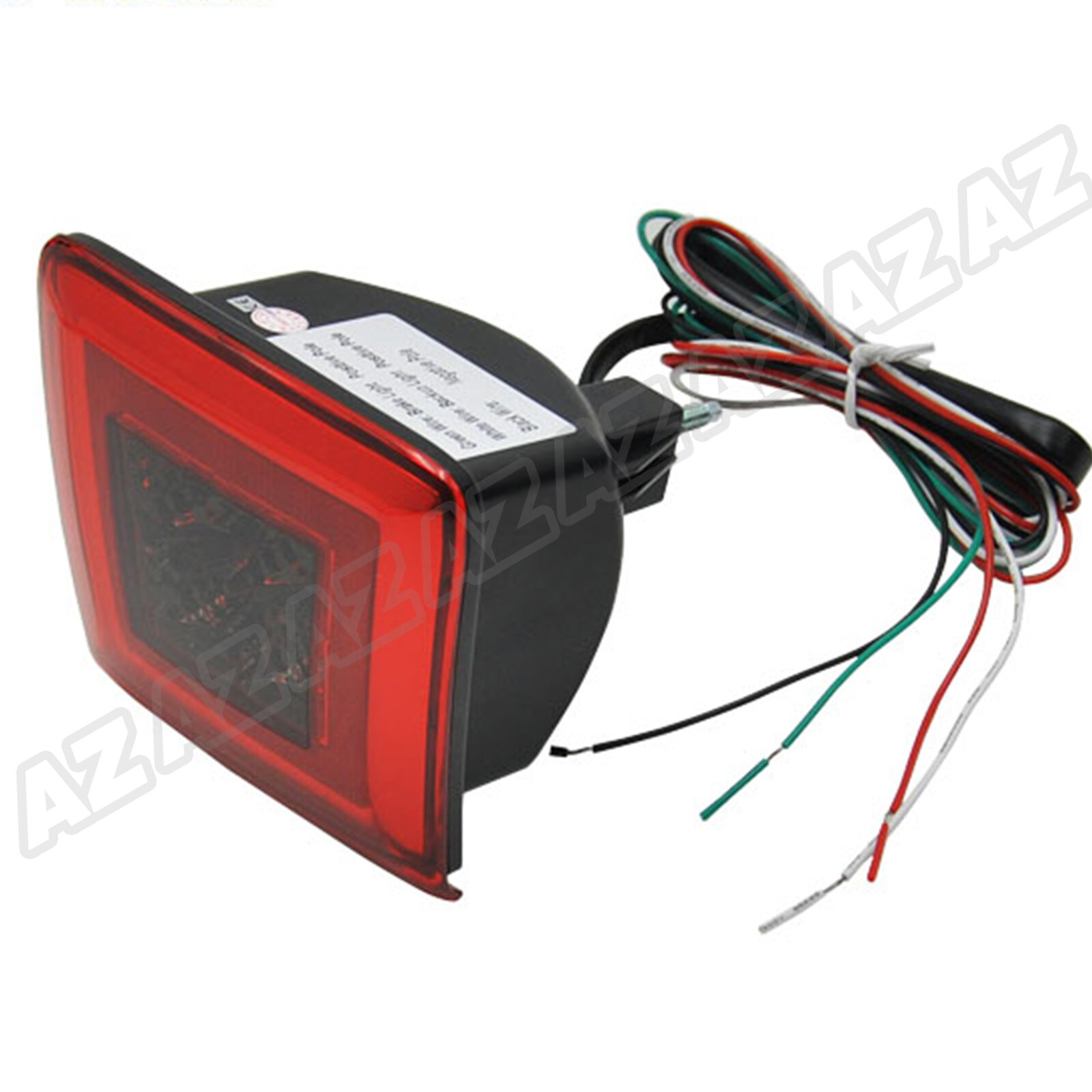 4th LED Rear Fog Lamp Brake Backup Reverse Light Assembly For Nissan ...