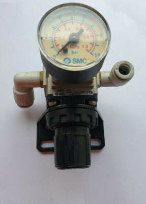 SMC AR20-F01 REGULATOR W/ GAUGE (BR1.6B6) | eBay