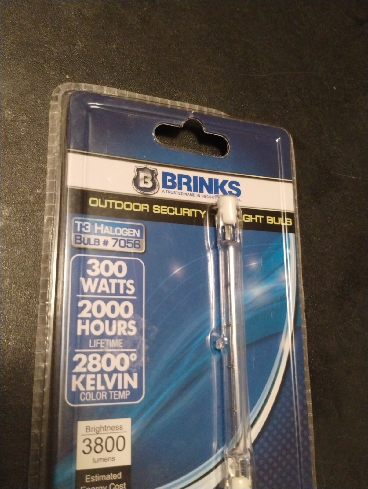 Brinks 7056 Bulb 300w Light T3 Halogen 3800 Lumens for sale online | eBay