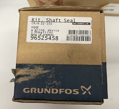 Grundfos CR/N 32-150 HQQE Shaft Seal Kit 96525458 | eBay UK