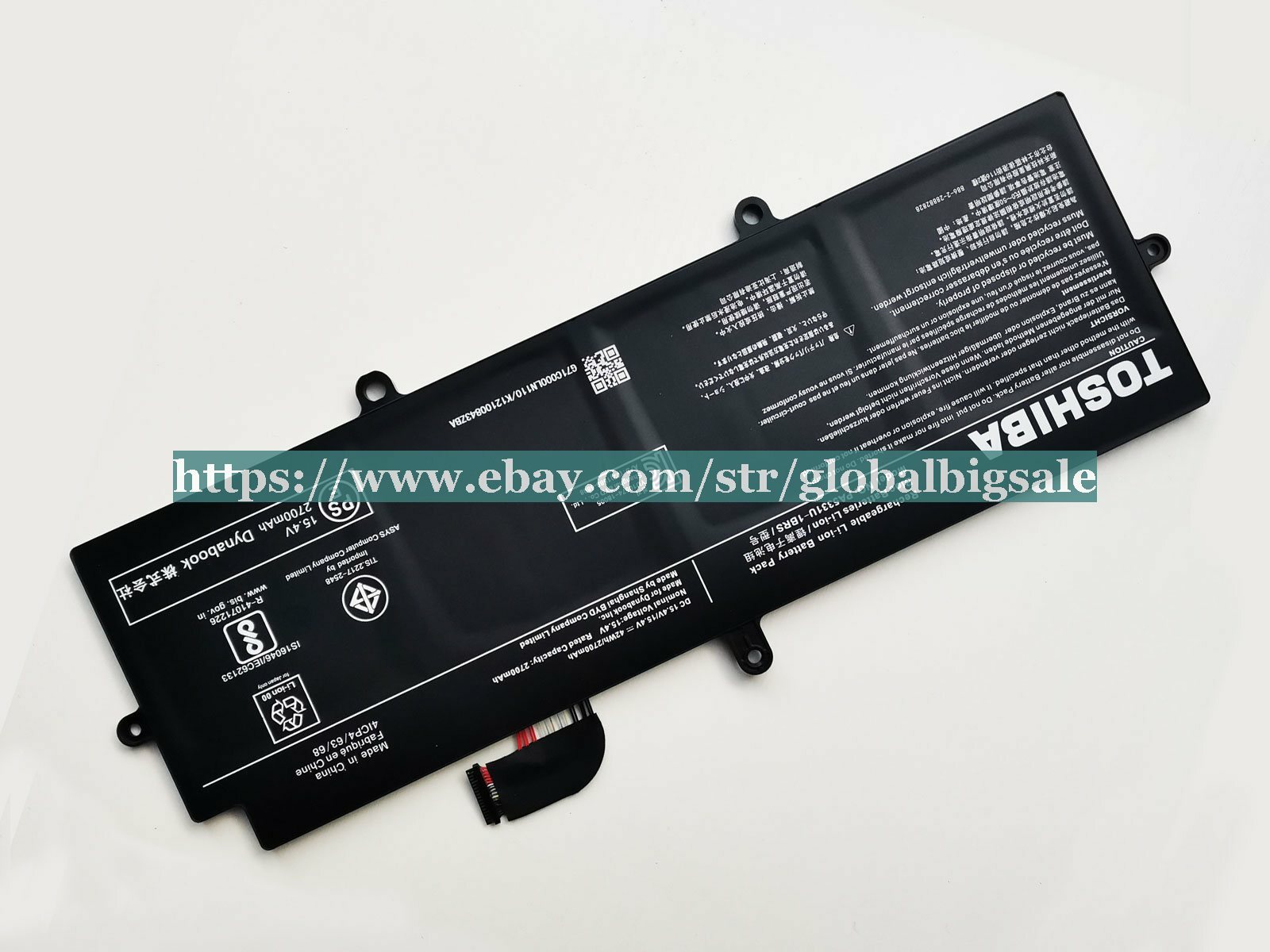 US SHIP PA5331U-1BRS Battery For Dynabook Portege R30-E X30L-G Terca ...