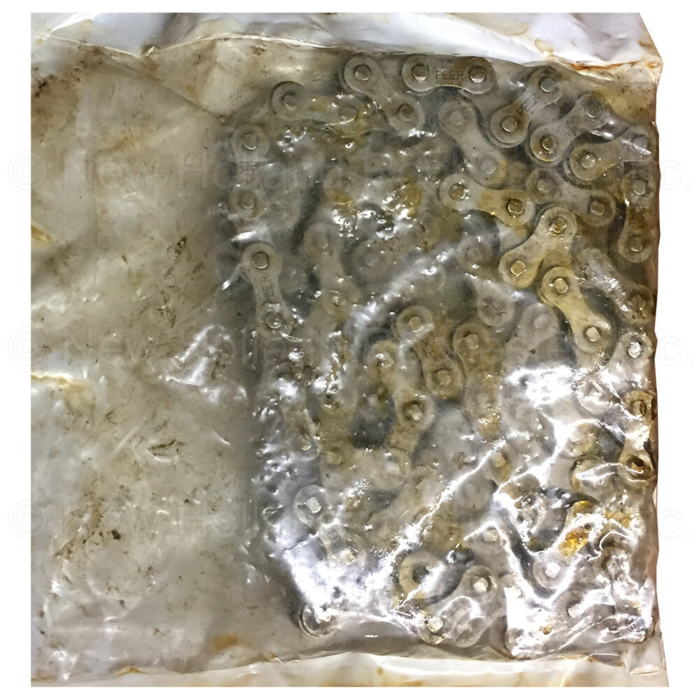 Kinze Roller Chain 100 Pitch w/ Connector Link and Offset Link Part ...