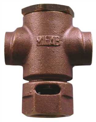 CONTINUOUS FLOW TRAP SEAL PRIMER WITH 1/2 IN. CONNECTIONS Chrome Plated ...