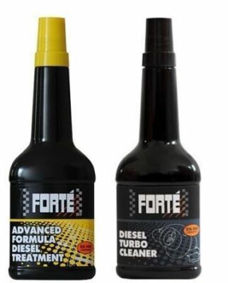 Forte Advanced Formula Diesel Treatment & Turbo Cleaner Twin Pack ...