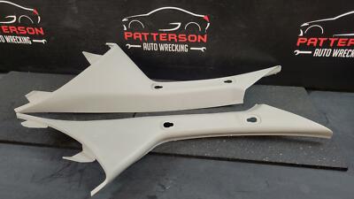 2005 NISSAN ARMADA PAIR OF INTERIOR FRONT A-PILLAR GRAB HANDLES TRIM ...
