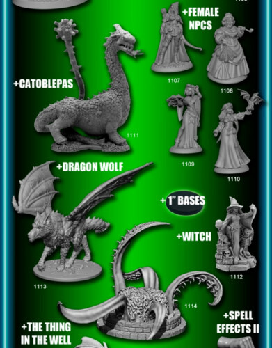 Reaper Bones Kickstarter 5 V Core #1114 the Thing in the Well, unopened ...