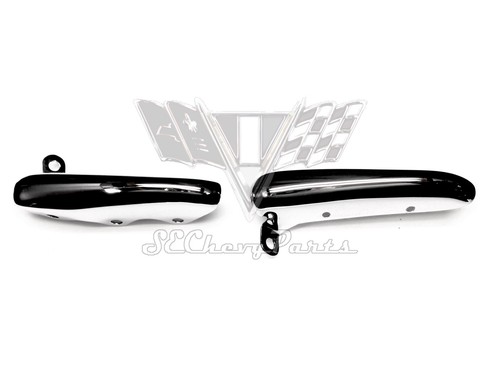 1961 Chevy Impala Front Bumper Guards OEM PAIR SHOW | eBay