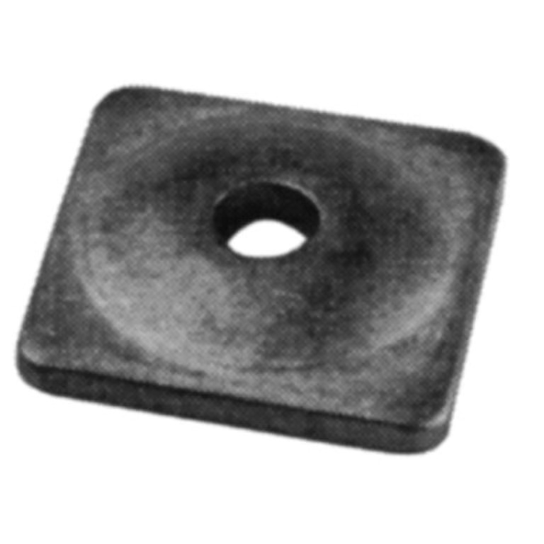 Woodys Square Digger Aluminum Support Plates - 5/16in. - Natural ASW2 ...