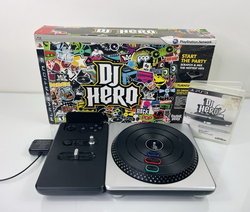 PlayStation DJ Hero 2 PS2 & PS3 Turntable Dongle Game Box Tested | eBay