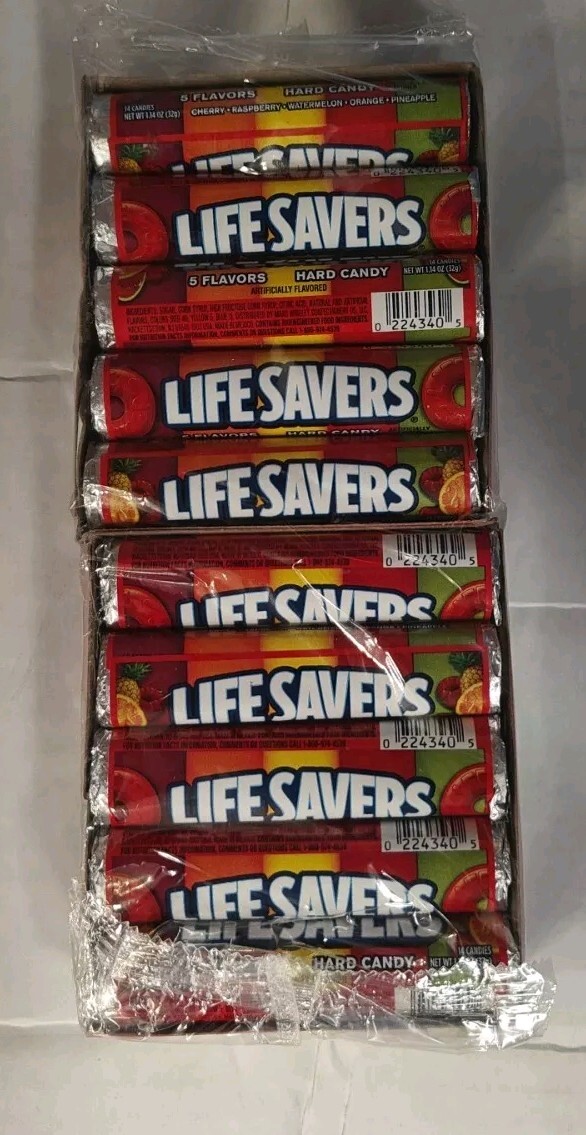 Lifesavers Five Flavors Life Savers 5 Flavors Candy Rolls – Candy