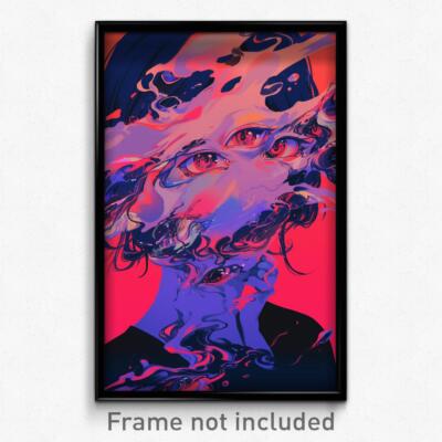 Art Poster - Meager Void (Psychedelic Trippy Weird 11x17 Print) | eBay
