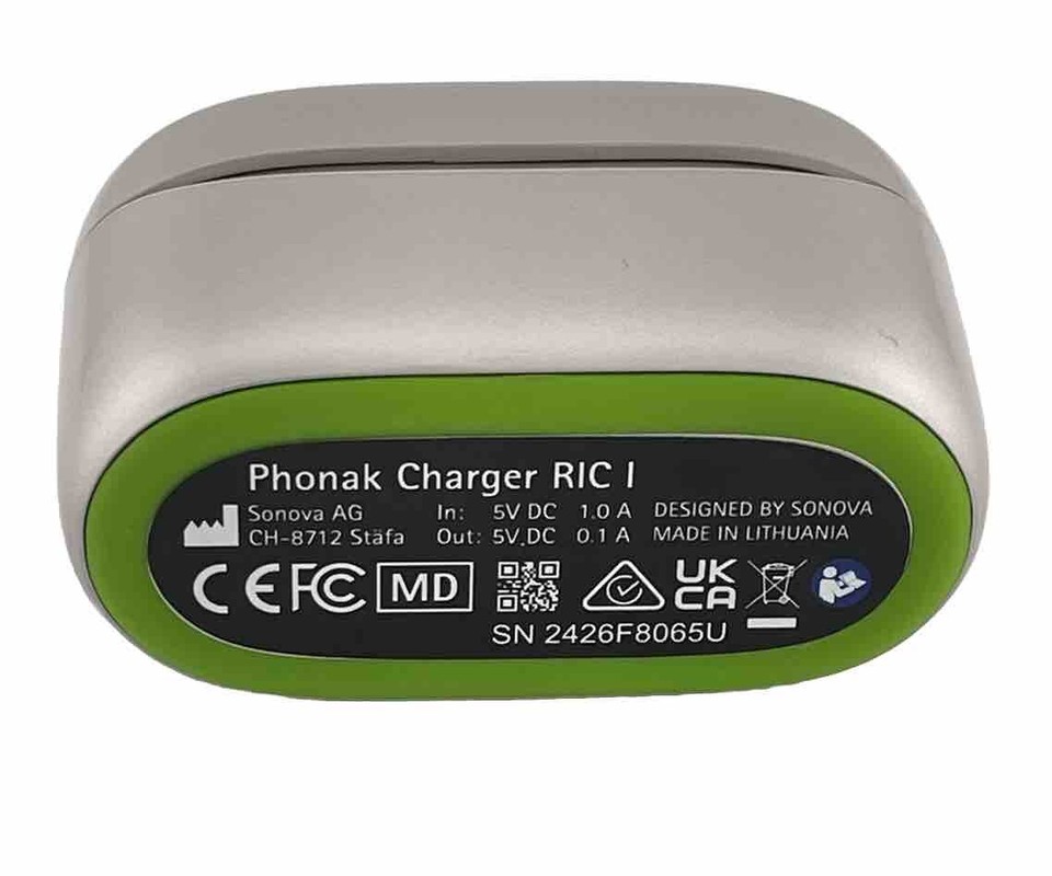 Phonak Charger RIC 1 – Audéo I-R & CROS I-R Infinio 075-0054-11 No ...