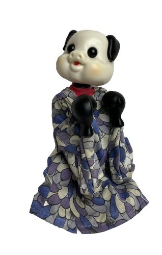 ROJUS PIG HAND PUPPET PUNCHING BOXING ACTION TOY VINTAGE | eBay