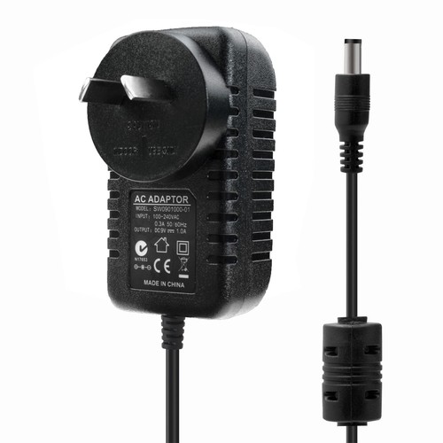 9V 1A Adapter AC100V-240V to DC9V Power Supply For Guitar Pedal ...