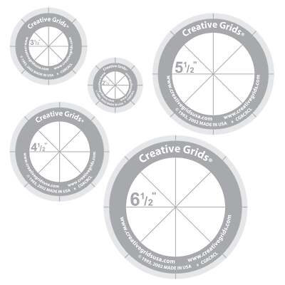 Creative Grids Circles Quilt Ruler (CGRCRCL) | eBay