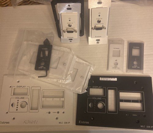 LOT of Extron Medialink Installation Items Audio Pc Transmitters Wall ...