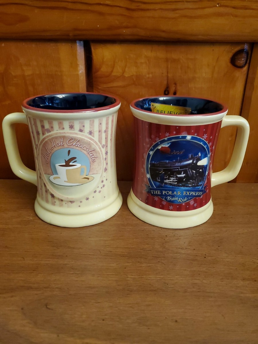 Polar Express Hot Chocolate Mugs (3) Polar Express