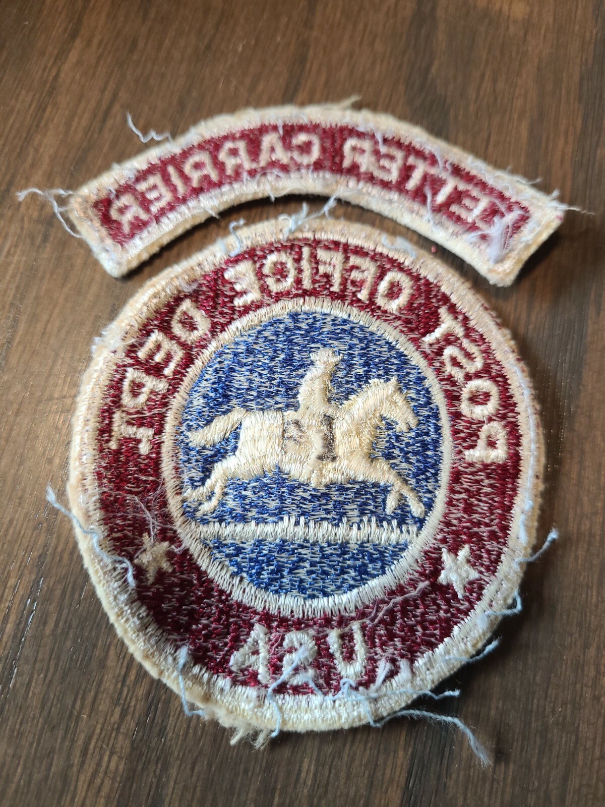 1965 United States Post Office Dept USA USPS Uniform Patch 3" round | eBay