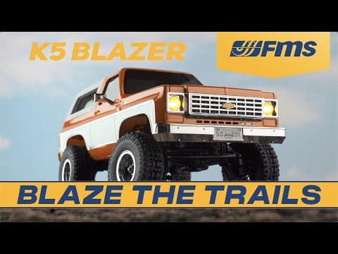 FMS Chevrolet K5 Blazer Micro Rock Crawler Trail Truck (Brown) RTR *IN ...