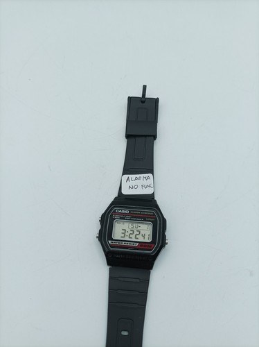 CASIO W-14 Module 596 Alarm Chrono WR 50M Japan Made Vintage '86 Super ...