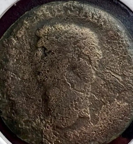 Emperor Claudius I Ancient Rare Roman Coin 41-50 AD 2000 Years Old Worn ...