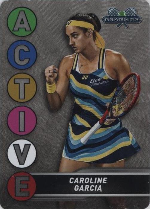 2024 Topps Graphite - Active Metal Caroline Garcia #ACM-51 (RC) for ...