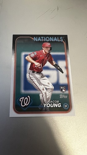 2024 Topps 2 Rc Jacob Young Washington Nationals | eBay