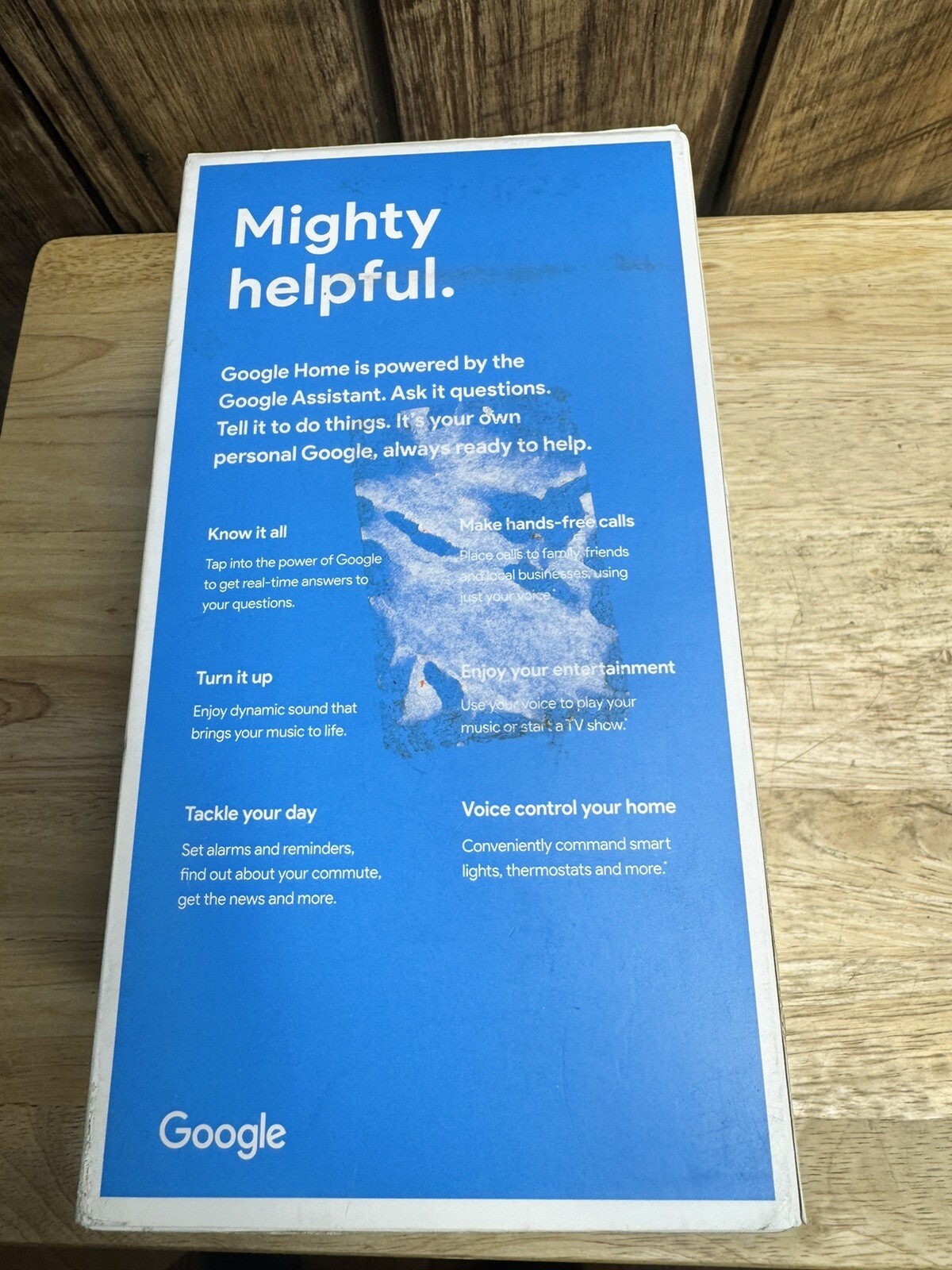 Google Home Smart Assistant - White Slate (Canada) for sale online | eBay