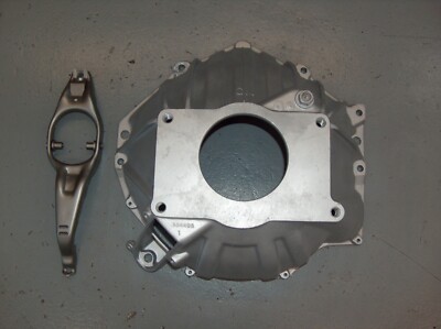 1975-80 Chevy V8 Monza Aluminum 4 Speed Bell Housing 354496 Cable ...