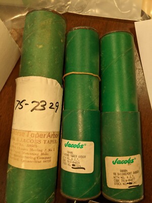 Jacobs A0505 5 Morse Taper Arbor with No. 5 Jacobs Taper, #7329 | eBay