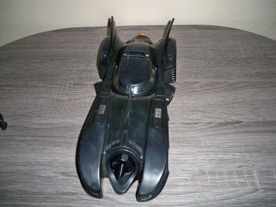 Batman Kenner 1990 Batmobile The Dark Knight Collection 100% Complete w ...
